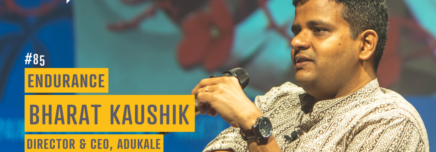 Bharat Kaushik | Director & CEO, Adukale Foods | CreativeMornings/BLR