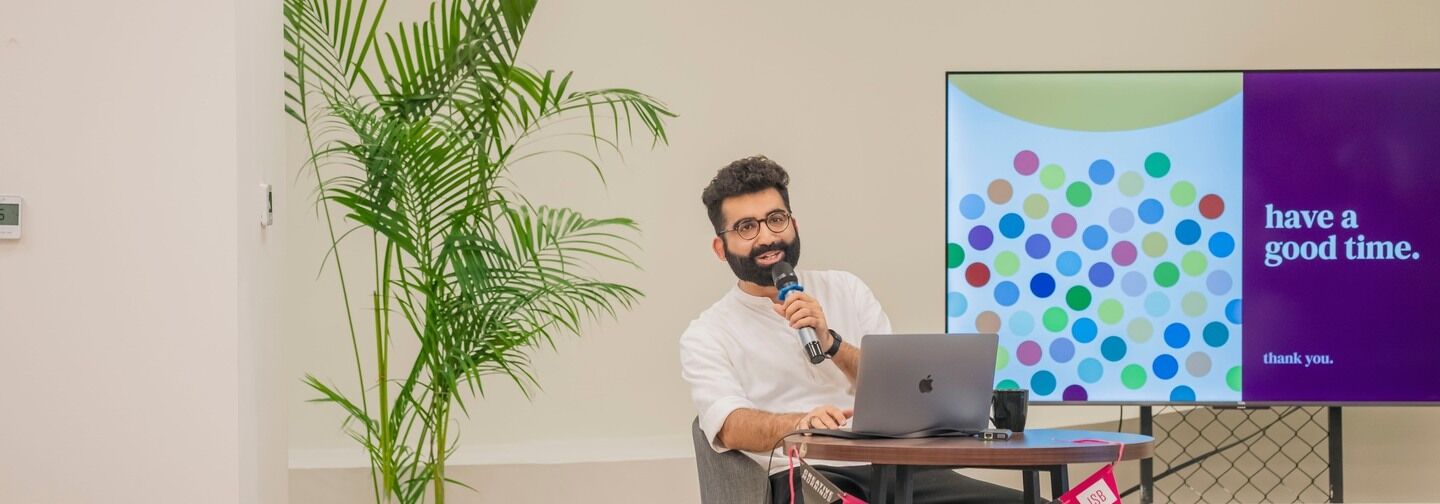 Ahmed Hashmi | You Are a Forest | CreativeMornings/ISB