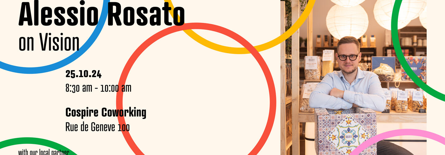 Alessio Rosato | Vision is a Lie | CreativeMornings/LSN