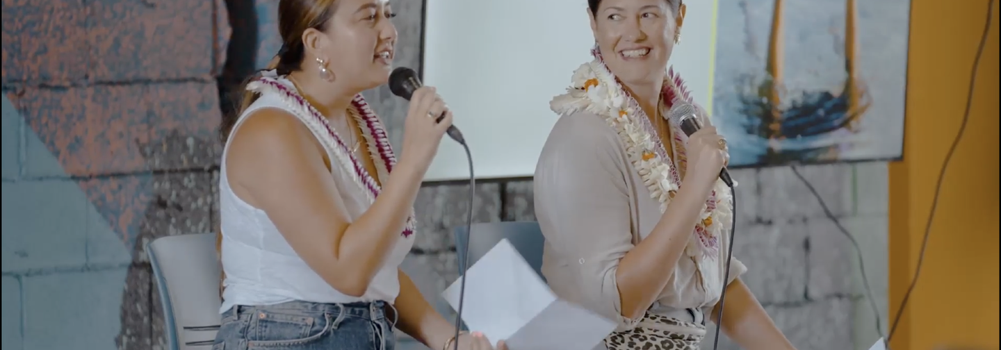 Heather Aiu & Rachael Leinaʻala | Vibrant | CreativeMornings/HNL