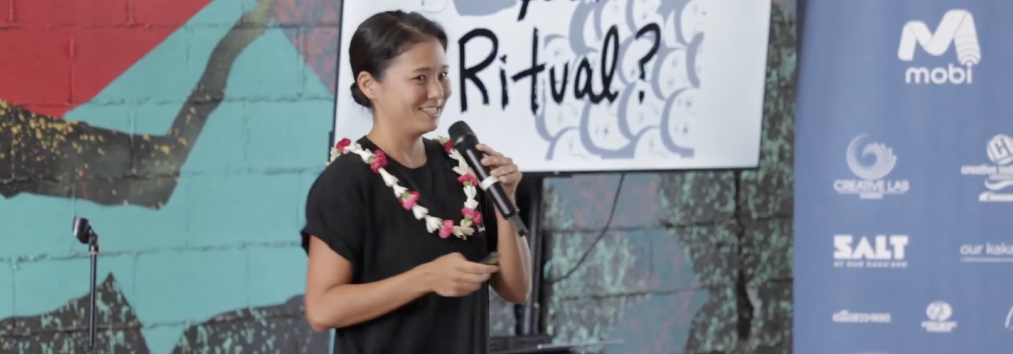 Kris Goto | Ritual | CreativeMornings/HNL