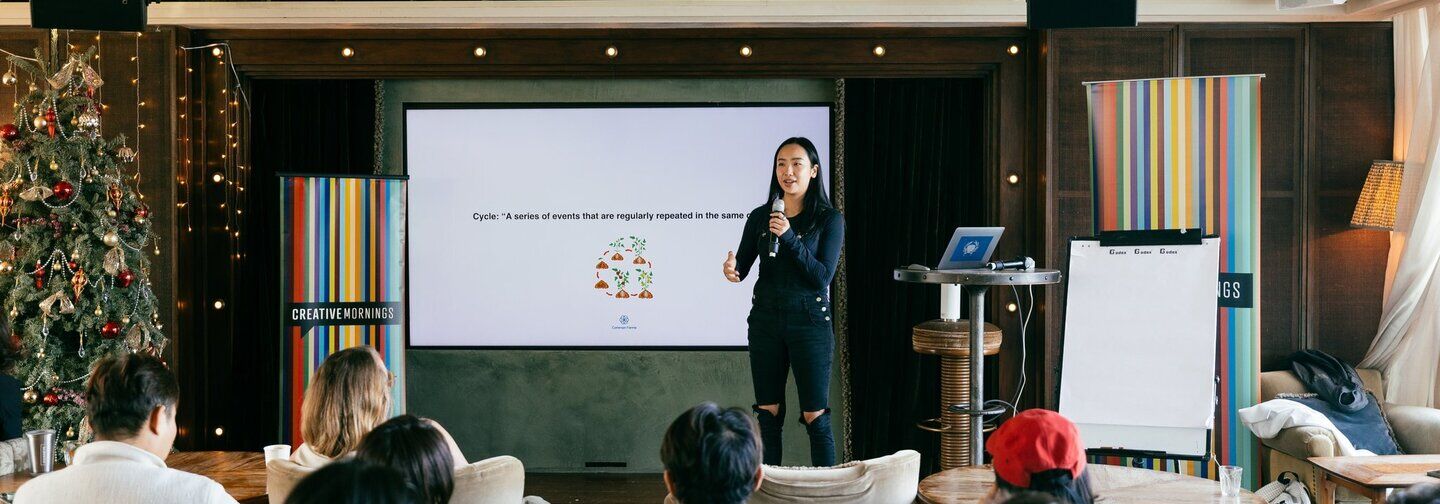 Jessica Naomi Fong | Jessica Naomi Fong on CYCLE | CreativeMornings/HK