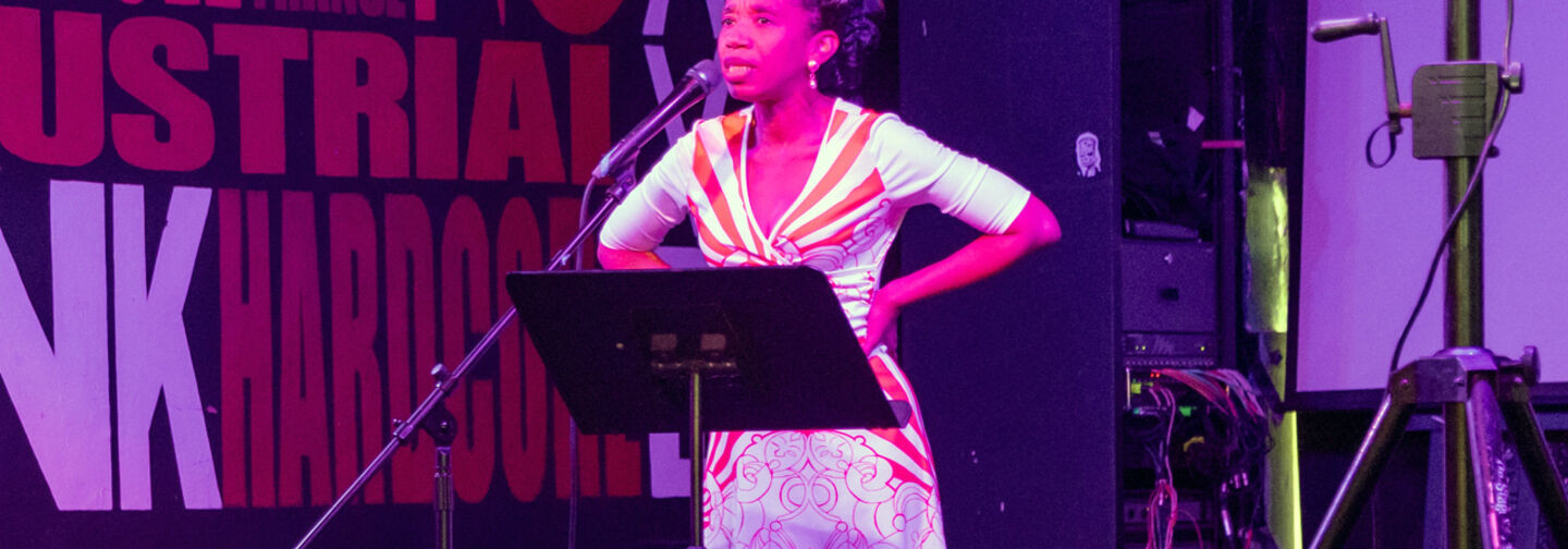 Caron Bowman | Punk in Public Art | CreativeMornings/PB