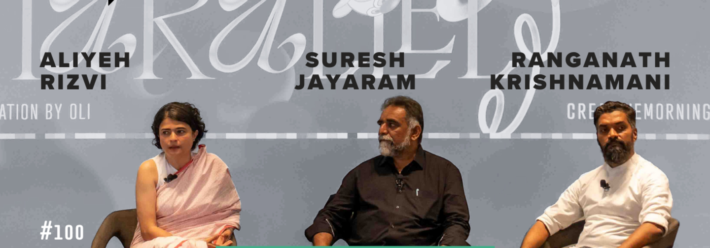 Aliyeh Rizvi | Parallel Perspectives | CreativeMornings/BLR