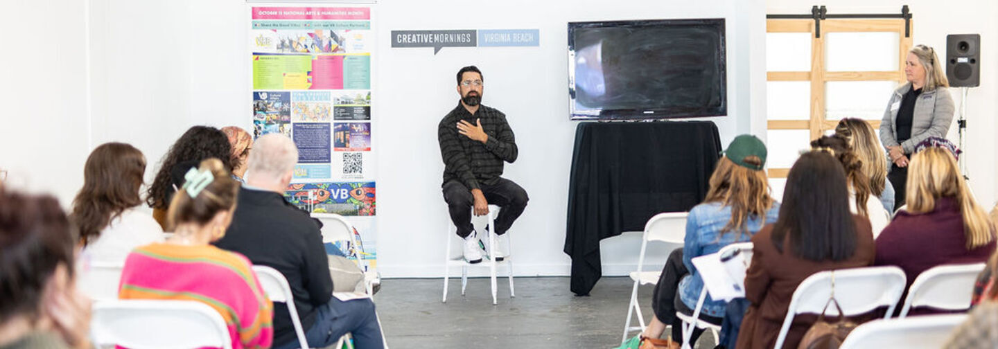 Joey Launi | Joey Launi of Lolly’s talks SOFT skills | CreativeMornings/VB