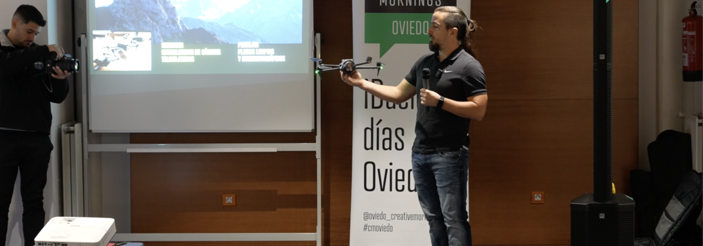 Guillermo Gutiérrez | Chillin Drone | CreativeMornings/OVD