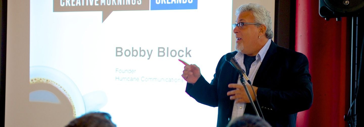 Bobby Block | Space: Another Science Fiction | CreativeMornings/ORL