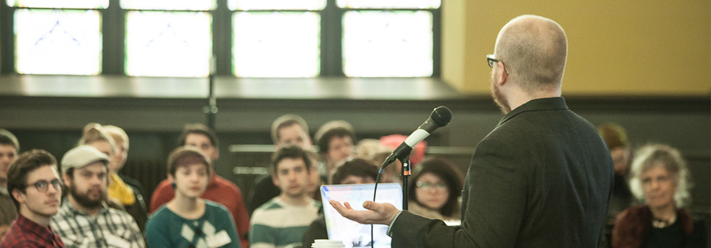 Robert Sayre | Culinary Director, Conflict Kitchen | CreativeMornings/PGH