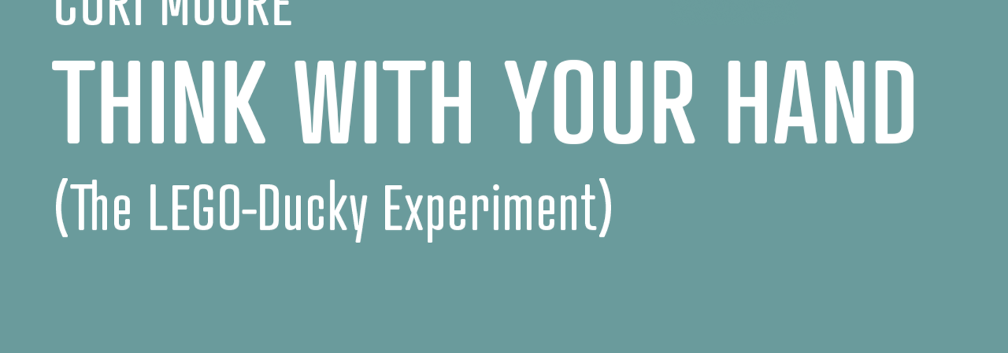 Cori Moore | Think With Your Hands | CreativeMornings/BER