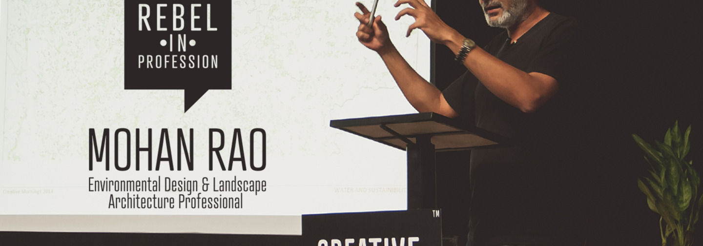 Mohan Rao | Liquid City | CreativeMornings/BLR