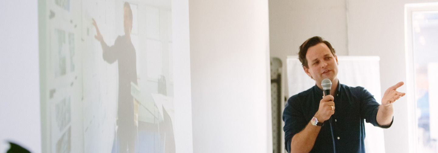 Nick Gelpi | CreativeMornings/MIA