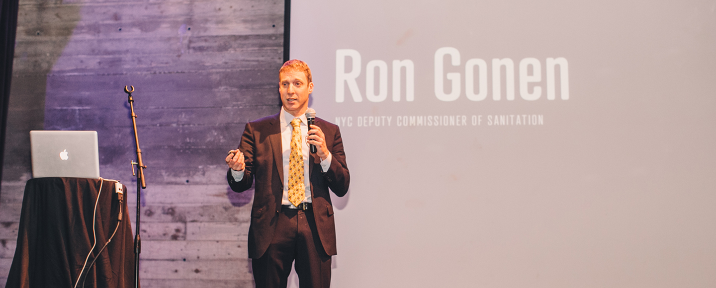 Ron Gonen | Recyclebank | CreativeMornings/NYC