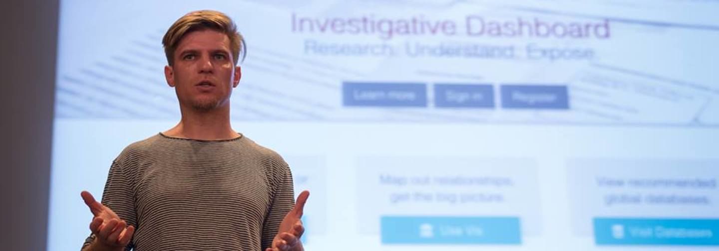 Paul Radu | Investigative reporting work | CreativeMornings/BUC