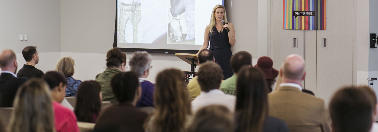 Elisabeth Edelman | Risk: The Courage of Your Desire | CreativeMornings/RVA