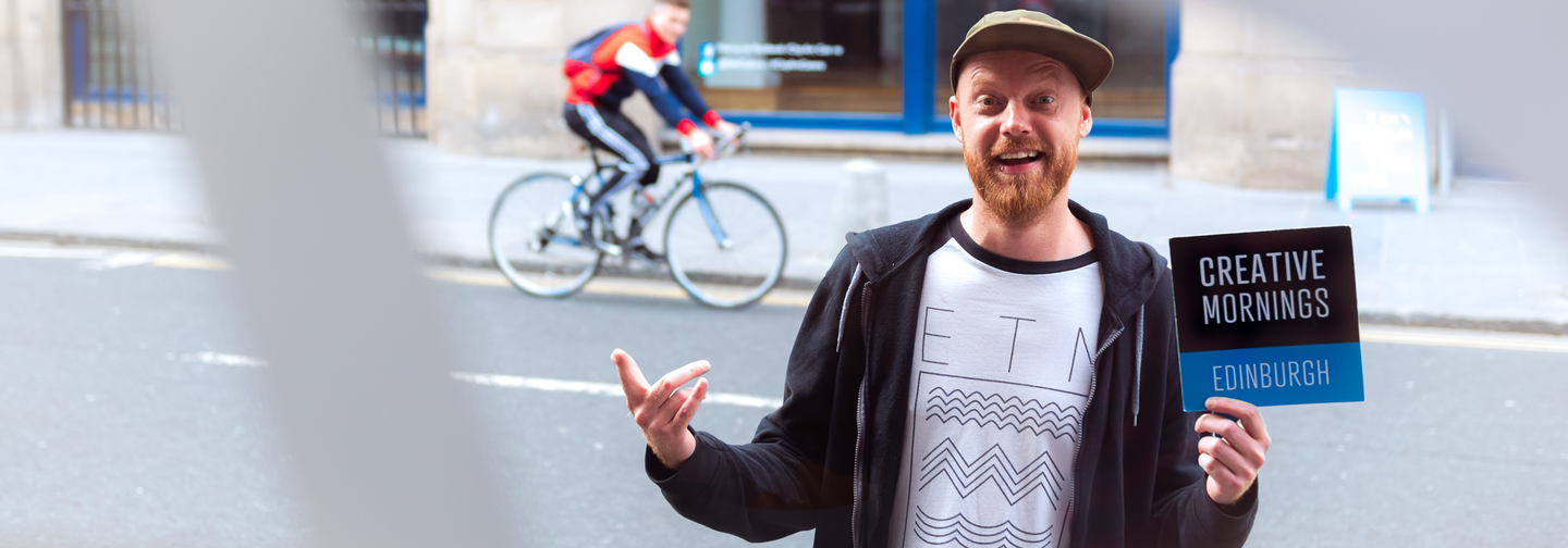 David Hartmann | Love of design | CreativeMornings/EDI