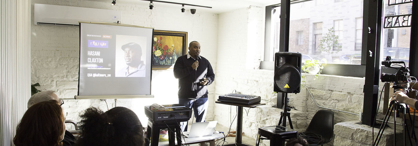 Hasani Claxton | Fantasy QA | CreativeMornings/BAL