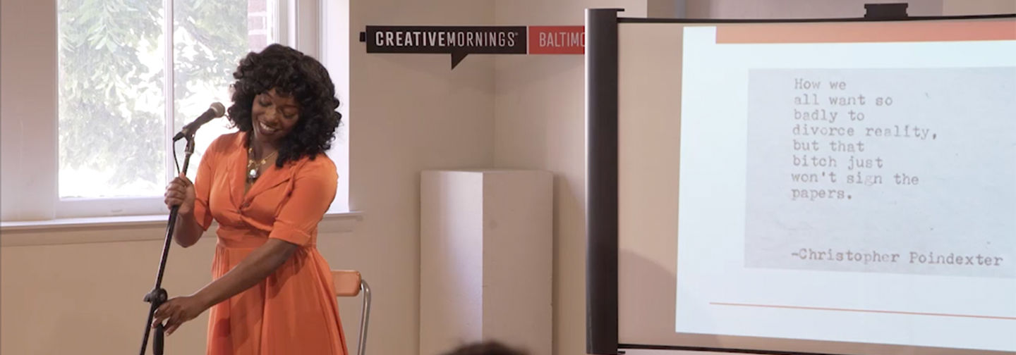 Sharayna Christmas | Speaking on Reality | CreativeMornings/BAL
