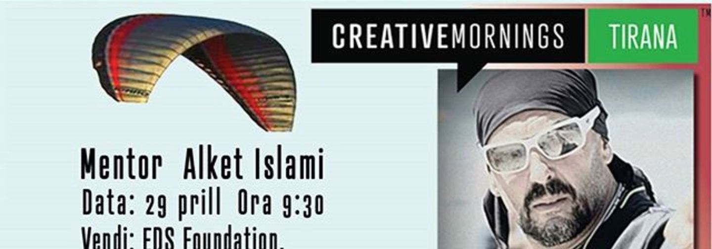 Alket Islami | about Risk | CreativeMornings/TIR