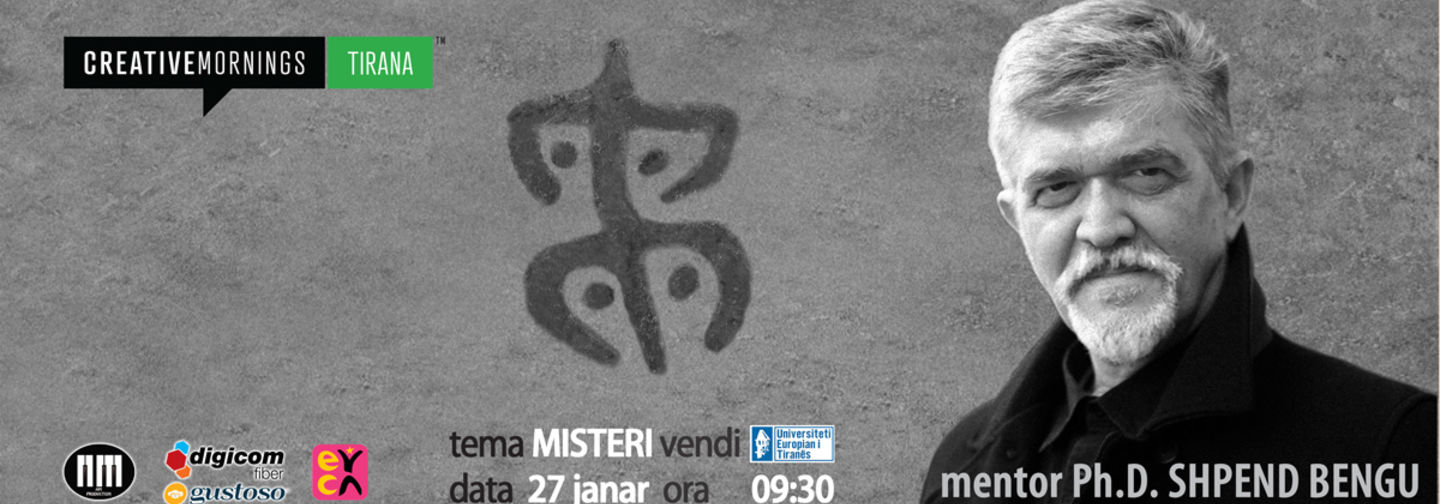 Shpend Bengu | Shpend Bengu about MYSTERY | CreativeMornings/TIR