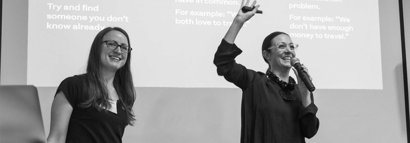 Roxy Huntington & Rachel Radford | CreativeMornings/WLG