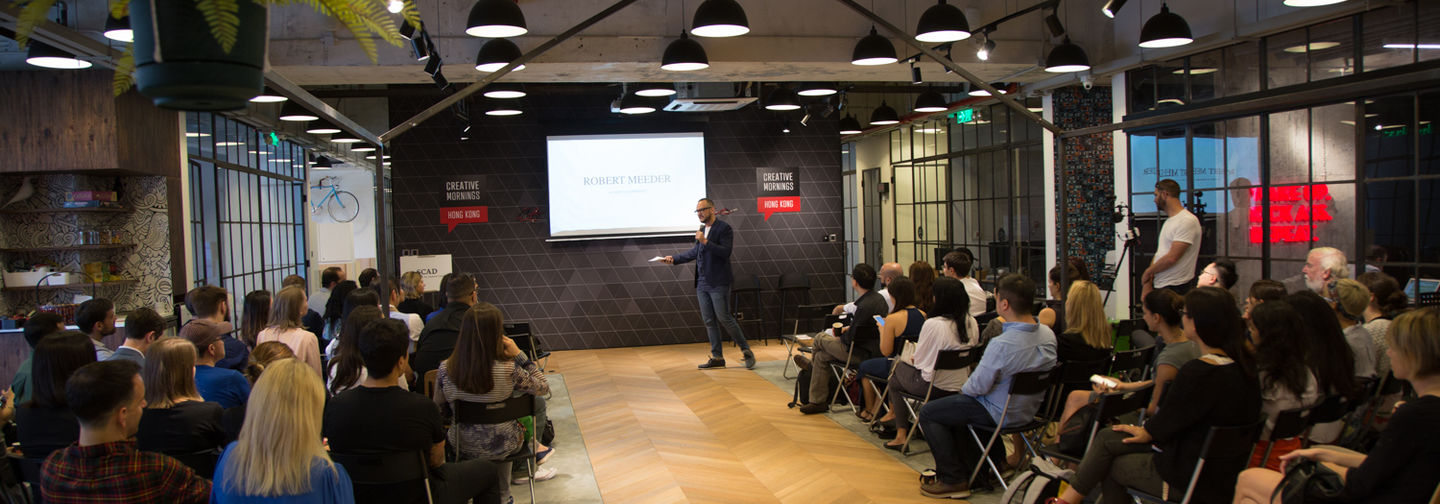 Robert Meeder | Robert Meeder on SERENDIPITY | CreativeMornings/HK