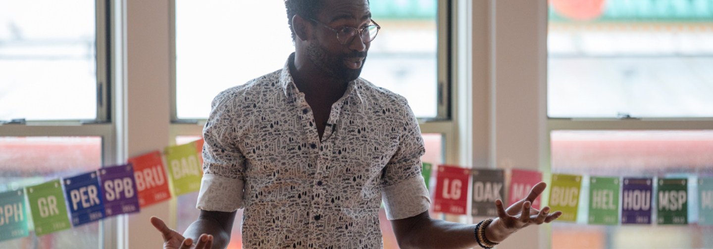 Darnell Pierre Benjamin | Equity Over Equality | CreativeMornings/CIN