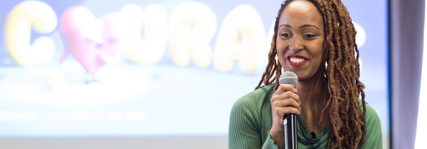 Karissa Johnson | Sometimes Courage is… | CreativeMornings/OMA