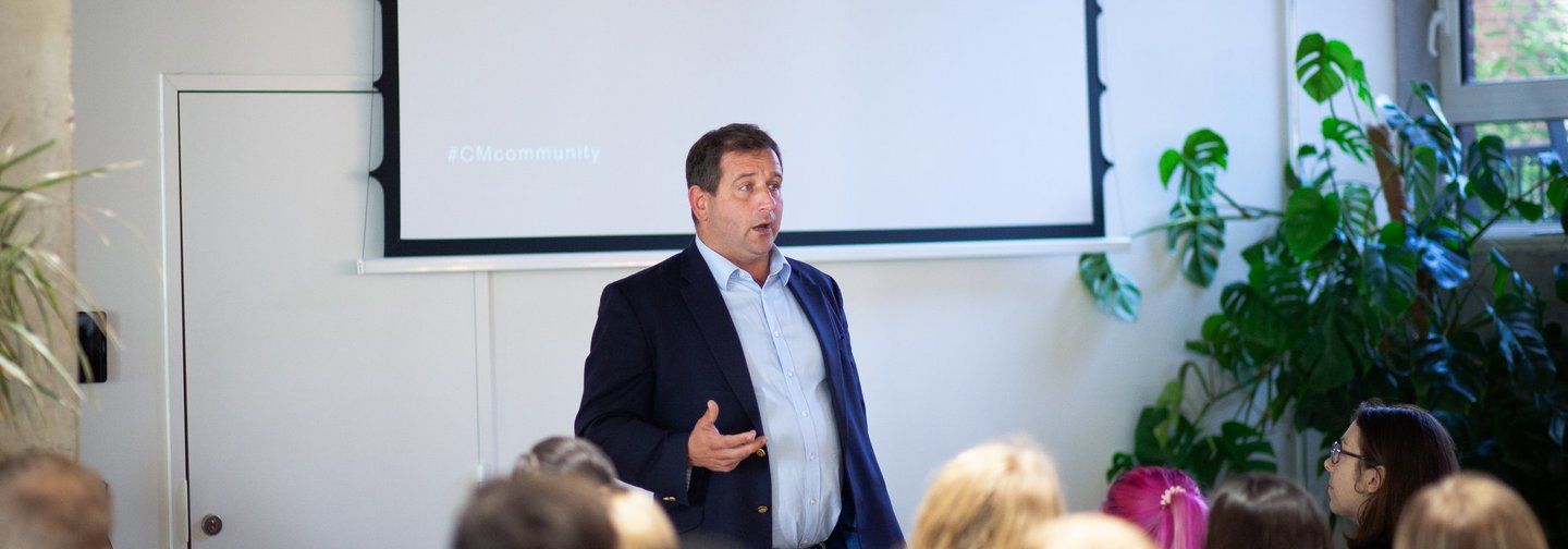 Tom Gregory | A boy in the water | CreativeMornings/LDN