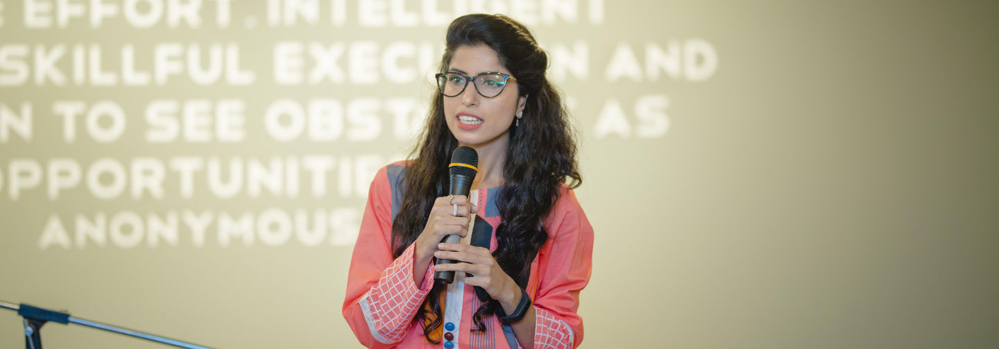 Sadia Bashir | Play | CreativeMornings/ISB