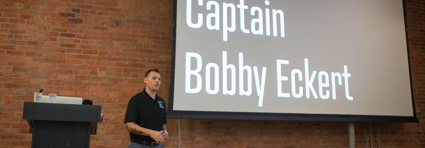 Bobby Eckert | Calmness in Chaos. | CreativeMornings/PHL
