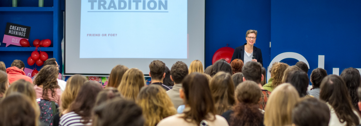 Elizabeth Askren | Embrace the paradox | CreativeMornings/CJ